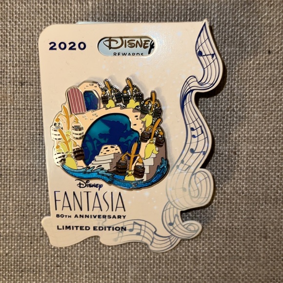Disney | Wall Decor | Fantasia Magic Brooms Pin | Poshmark
